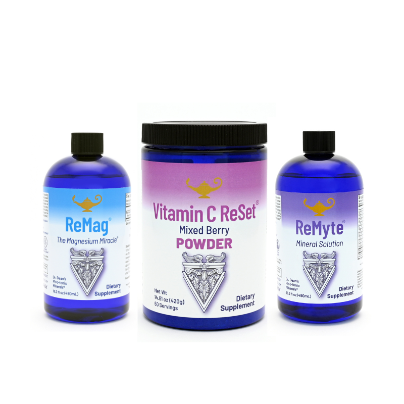 ReMag® 480ml + ReMyte® 480ml + Vitamin C Reset® 420g – Kontamo