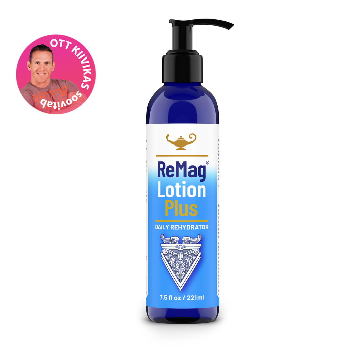 ReMag® Lotion Plus, 221ml (looduslik nahakreem magneesiumiga) – Kontamo